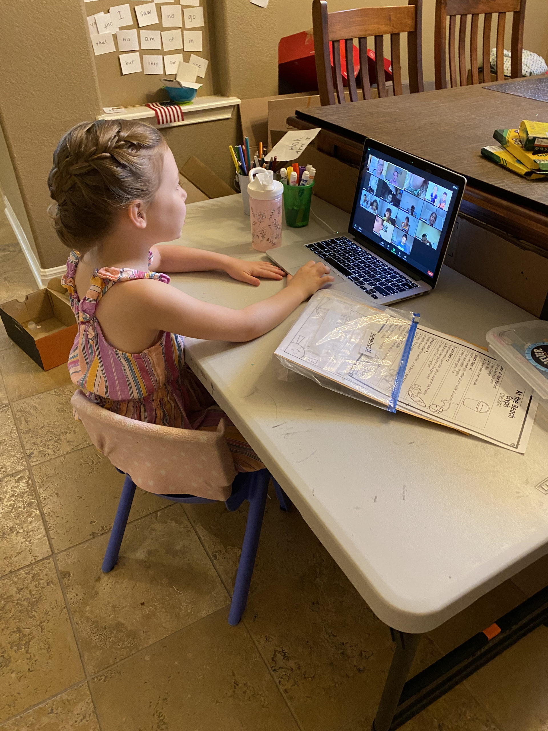 Learning from Virtual Kindergarten – Rev. Jessica Petersen